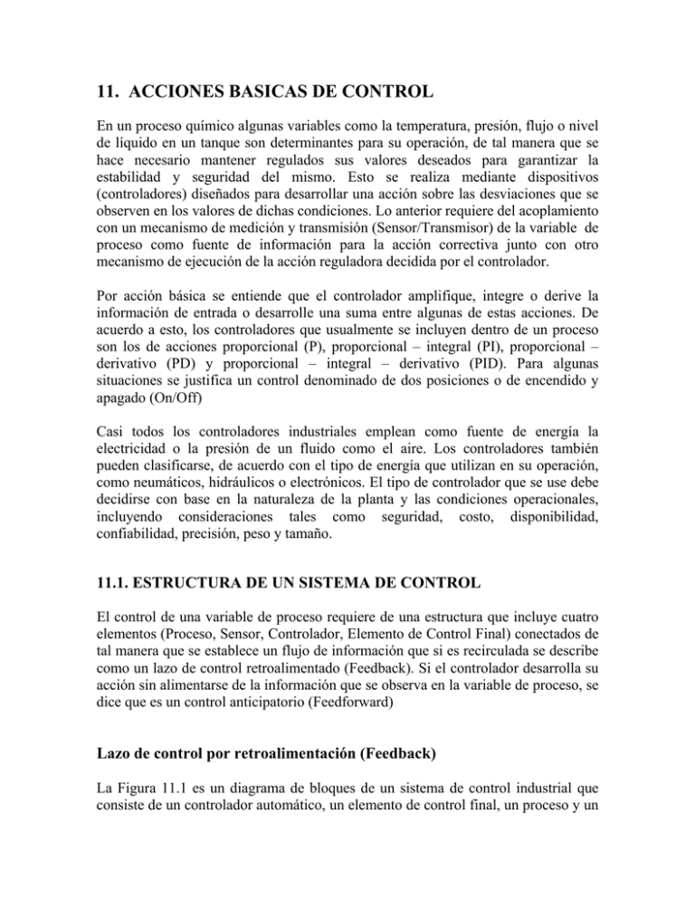 11. ACCIONES BASICAS DE CONTROL