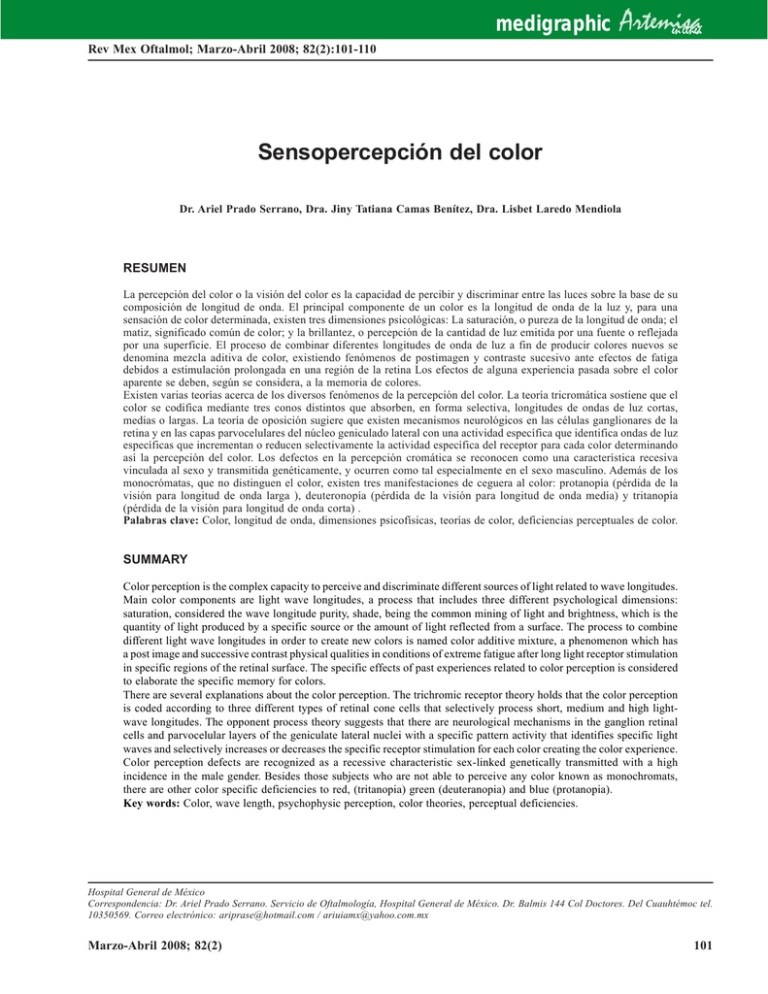 Sensopercepción del color