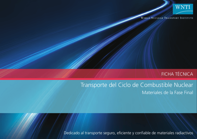 Transporte del Ciclo de Combustible Nuclear