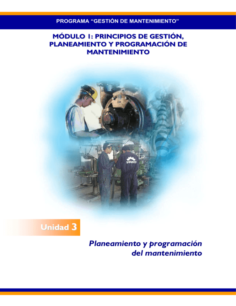 programa “gestión de mantenimiento”