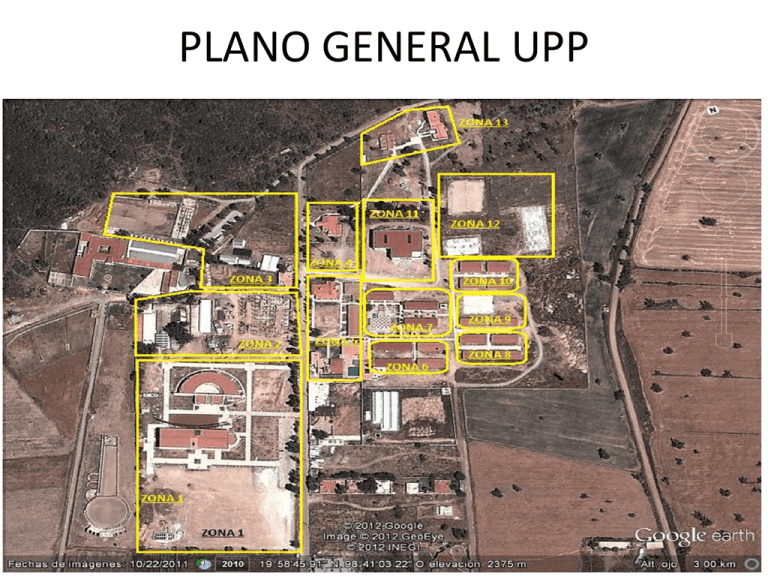 IMPORTANTE: Ver el plano general de la Universidad Politécnica