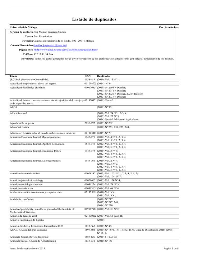 Biblioteca de Ciencias Económicas y Empresariales