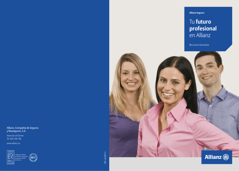 Tu futuro profesional en Allianz