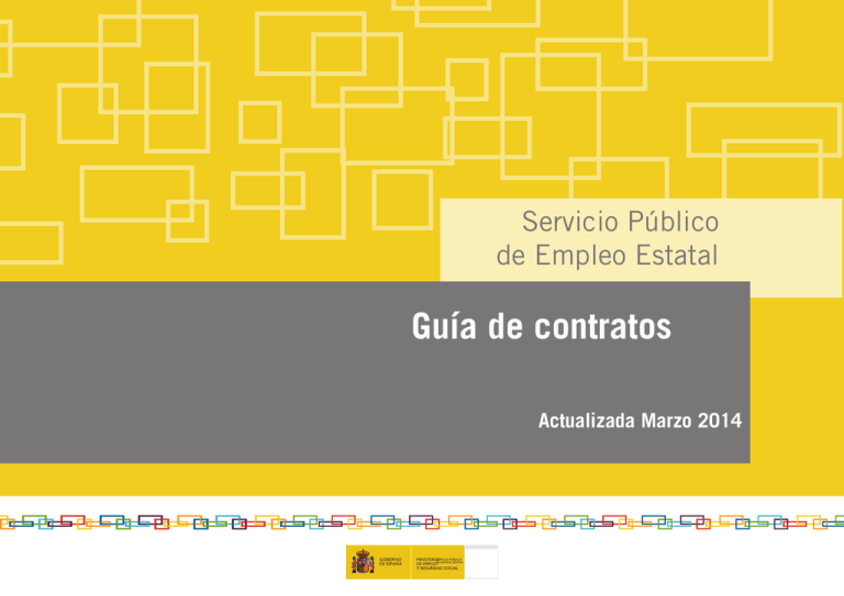 Guía de contratos - Servicio Público de Empleo Estatal