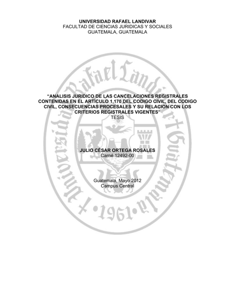 universidad rafael landivar facultad de ciencias juridicas y sociales