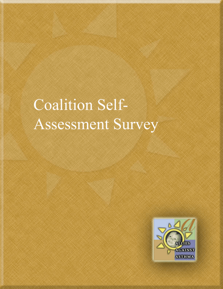 Coalition Self- Assessment Survey