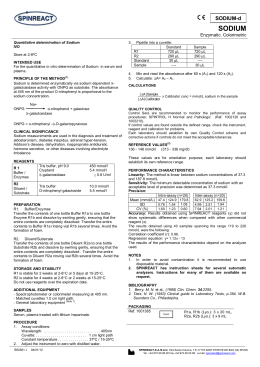POTASIO-d - Spinreact