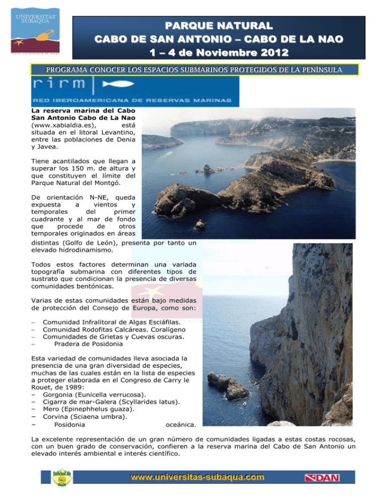 Cabo de San Antonio Cabo de La Nao