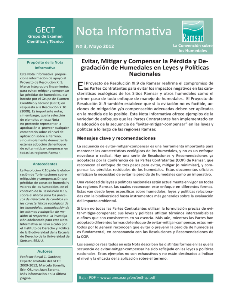 Nota Informativa