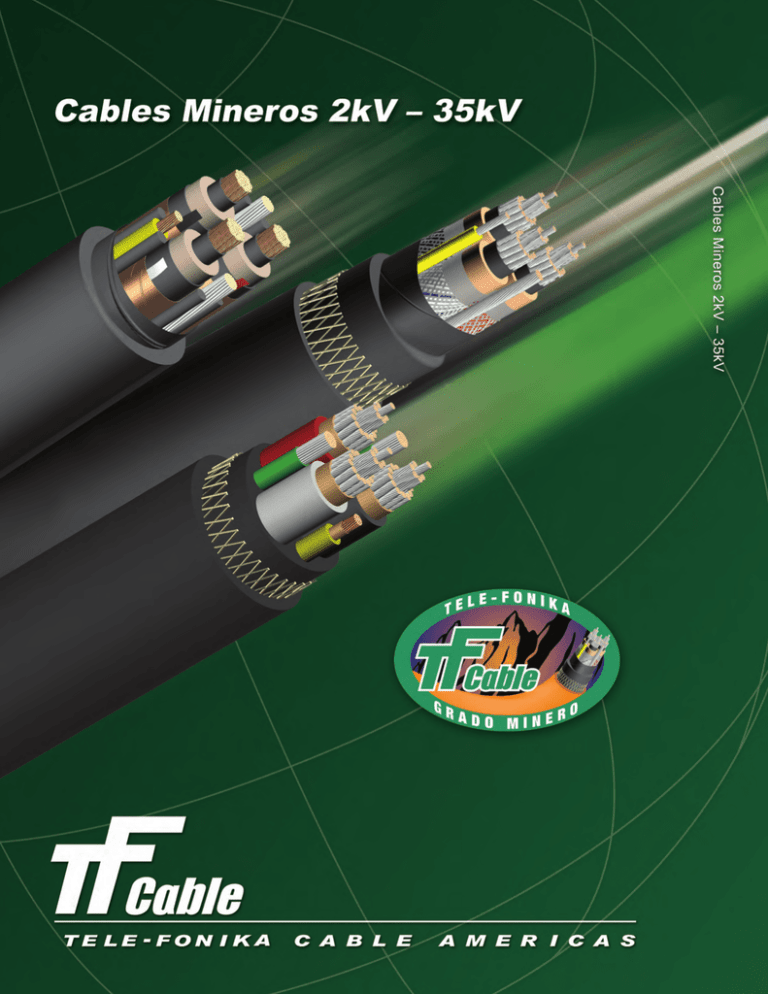 Cable de alimentación portátil redondo Grado minero