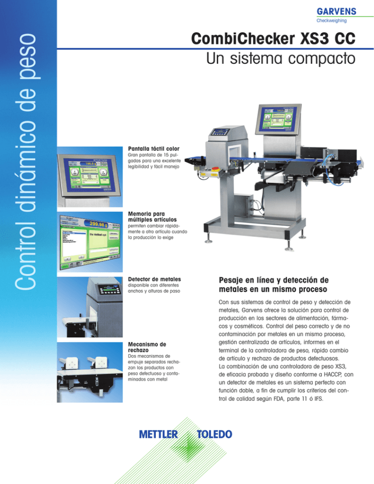 Control dinámico de peso