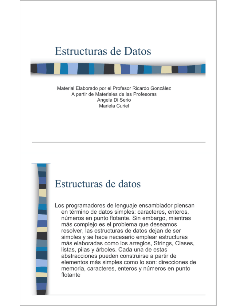 Estructuras de Datos