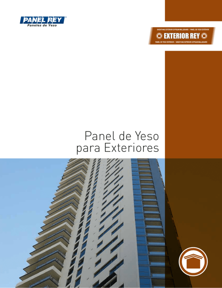 Panel de Yeso Exterior Rey