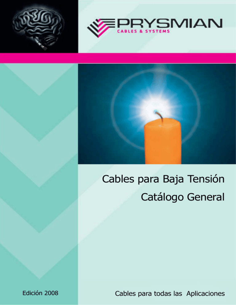 Cables para Baja Tensión Catálogo General