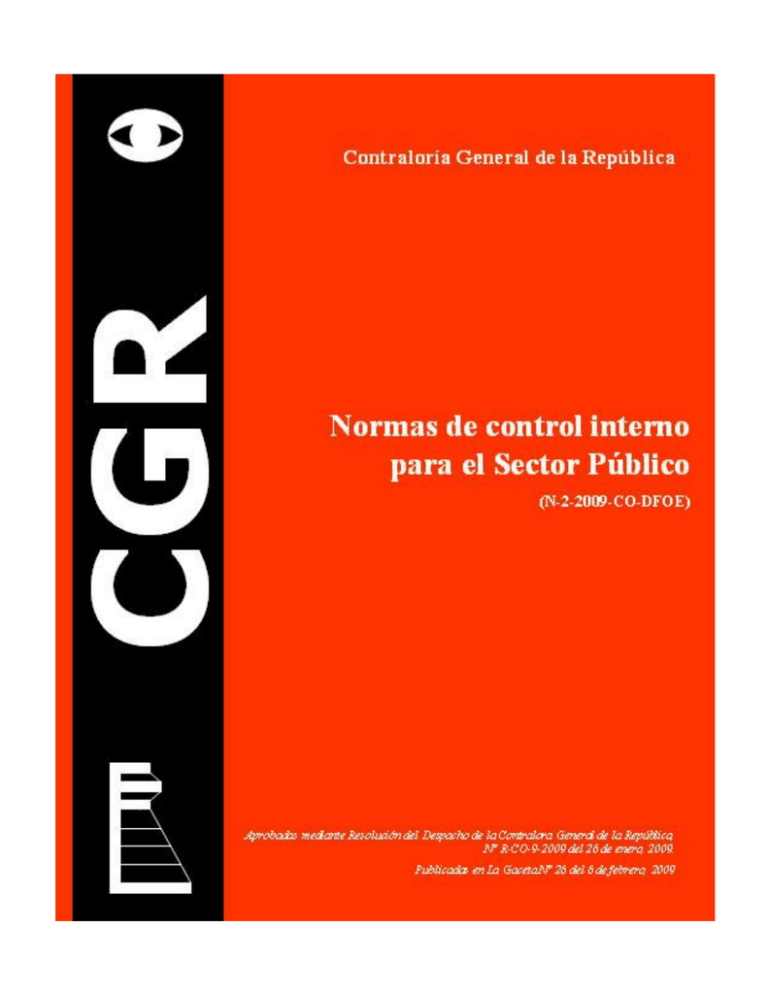 Normas de Control Interno para el Sector Público