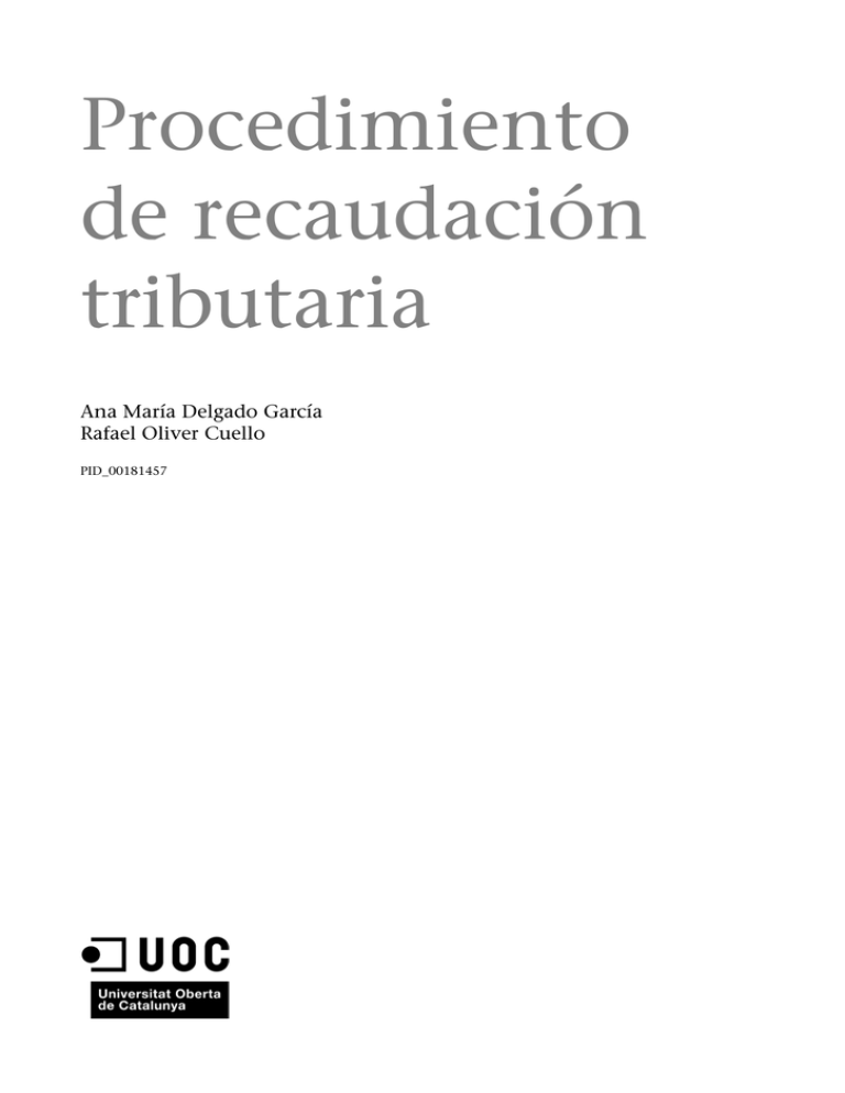 Procedimiento de recaudación tributaria