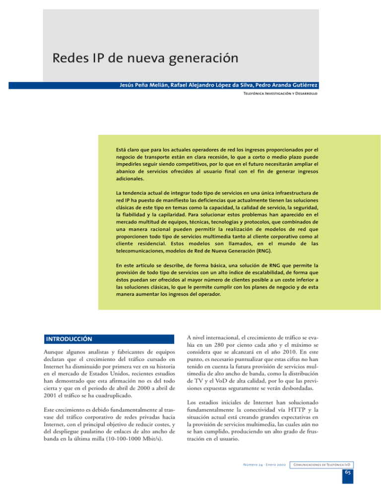 Redes IP de nueva generación