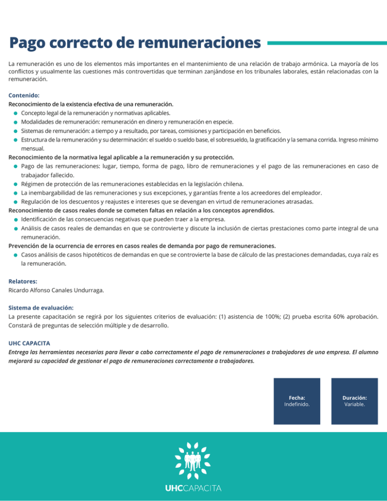 Pago correcto de remuneraciones copia