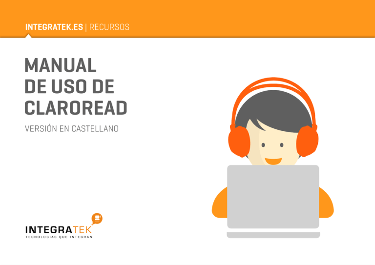 manual de uso de claroread