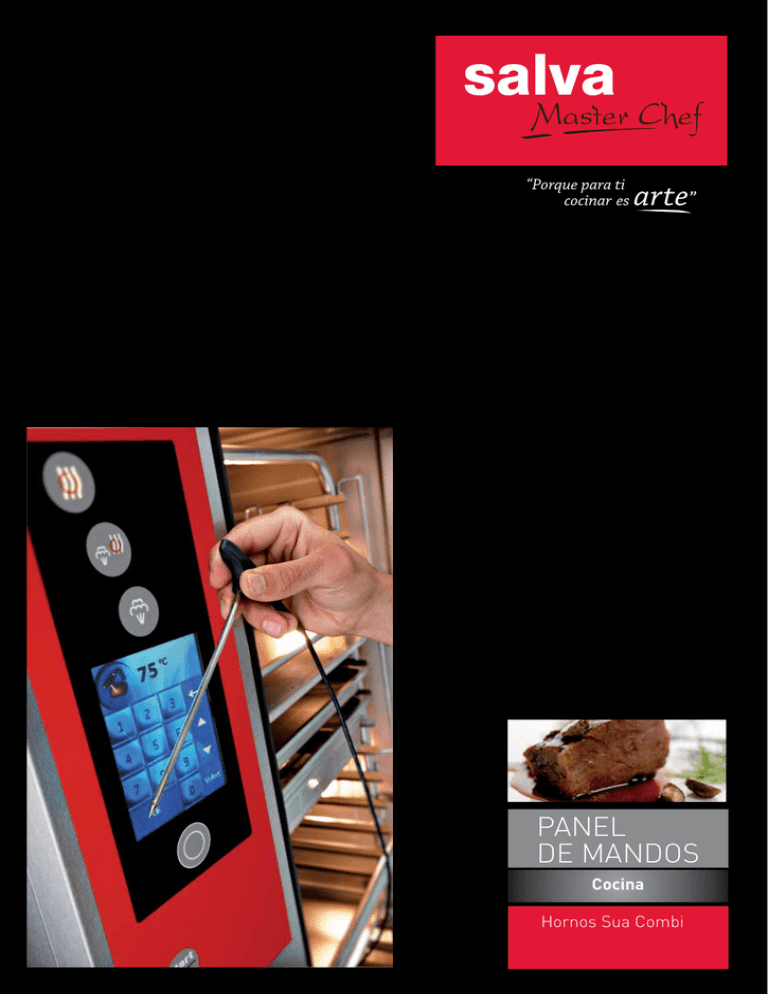 Salva Group SUA COMBI Oven Control Panel Catalogue