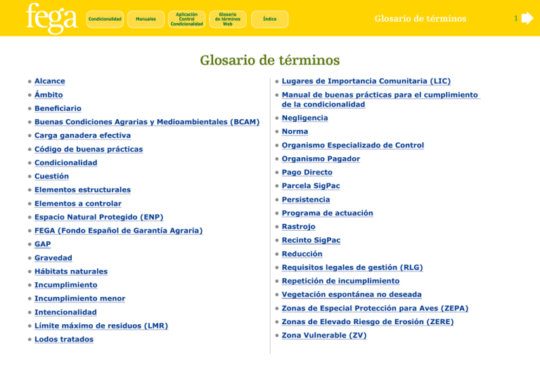 Glosario de términos