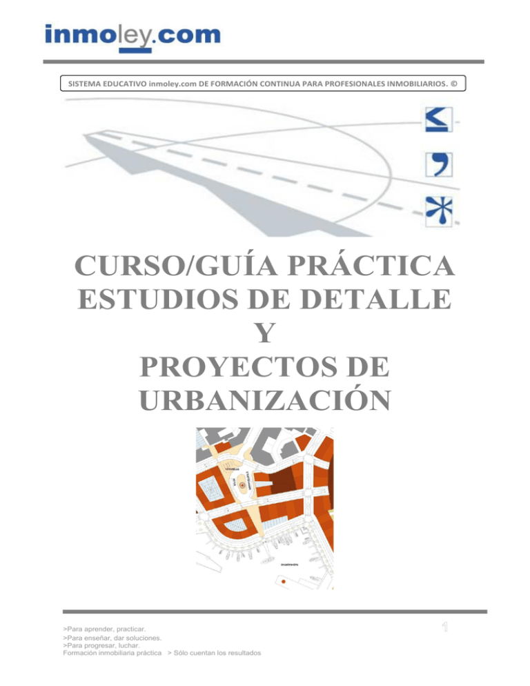 curso/guía práctica estudios de detalle y proyectos de