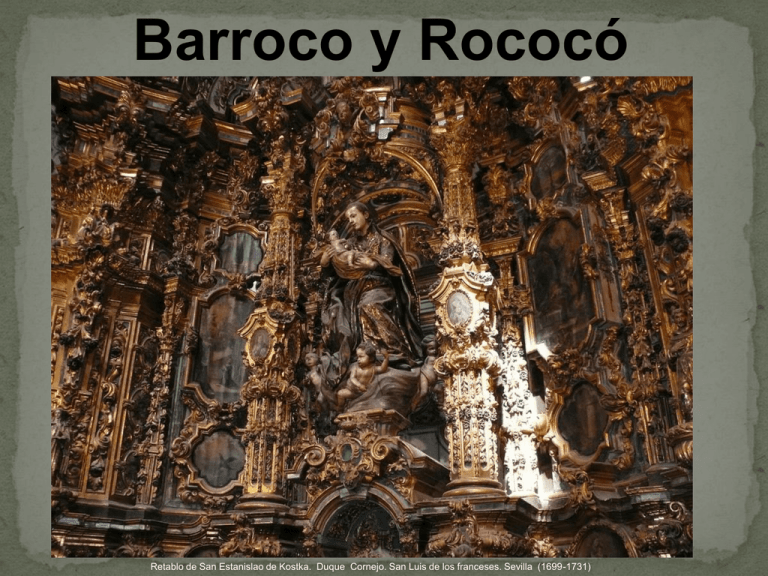 Barroco y Rococó