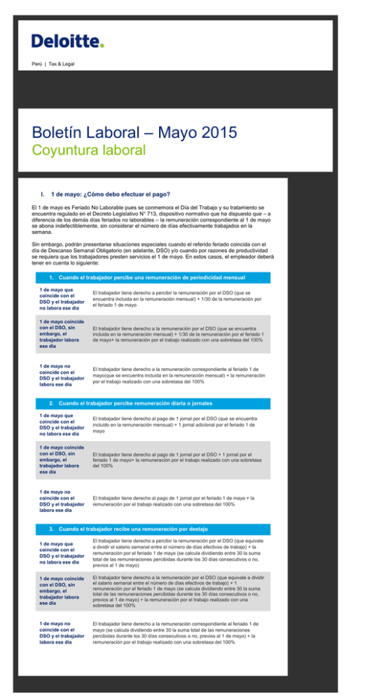 Deloitte - Email Template