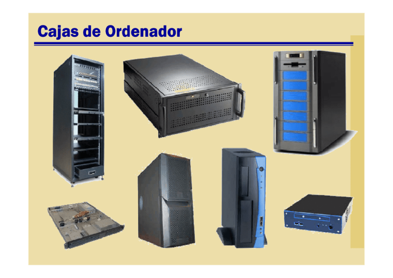 Cajas de Ordenador