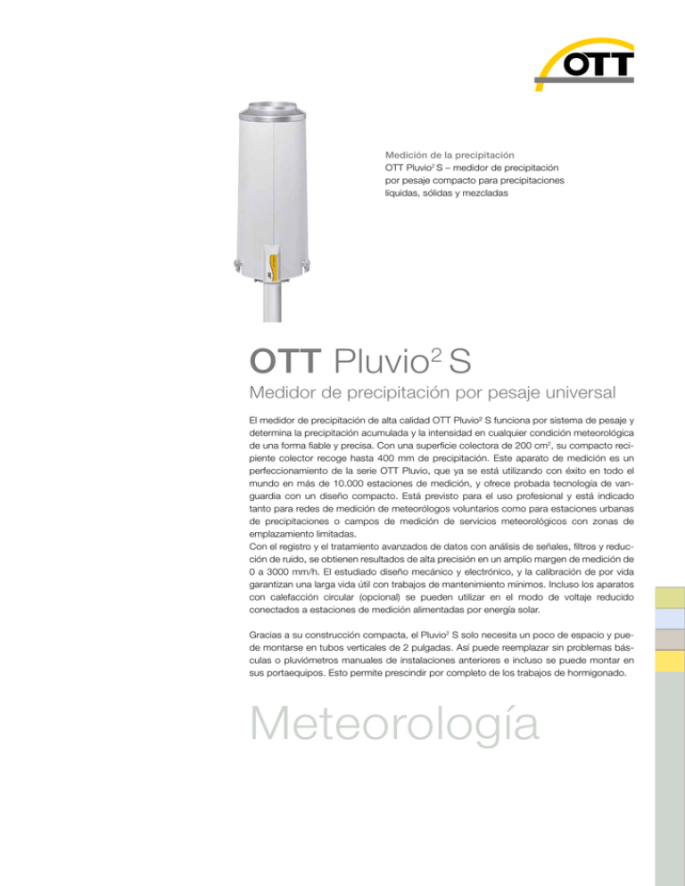 Meteorología - OTT Hydromet GmbH