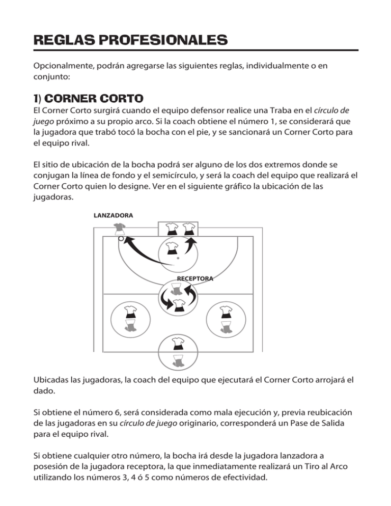 reglas profesionales