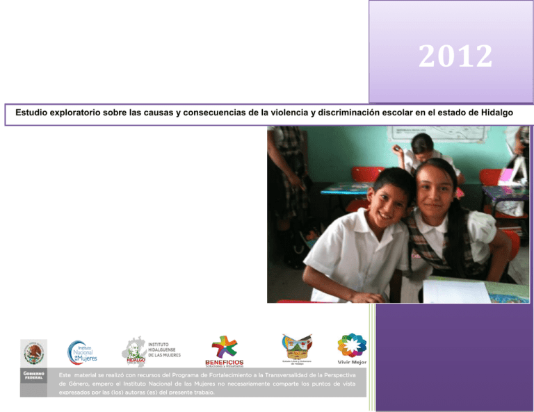 ESTUDIO EXPLORATORIO SOBRE LAS CAUSAS Y