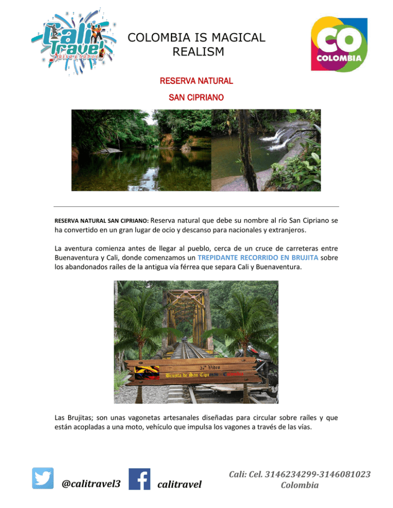 COLOMBIA ES REALISMO MAGICO " SAN CIPRIANO"