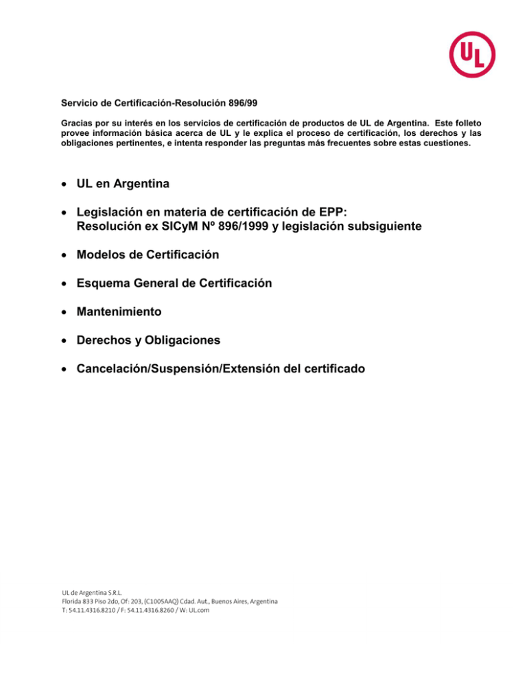 Qué es UL - Argentina