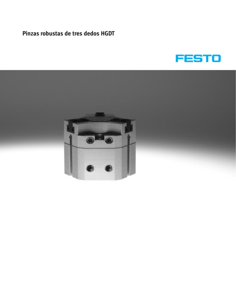 Pinzas robustas de tres dedos HGDT