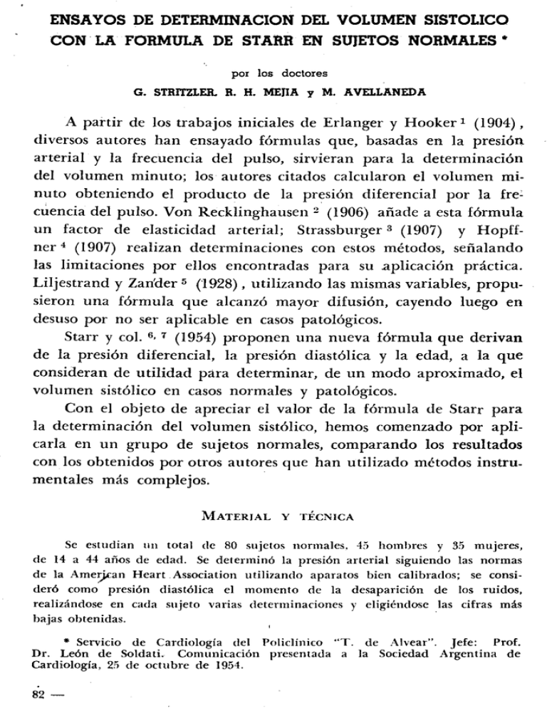 CON LA FORMULA DE STA`RREN SUJETOS NORMALES"