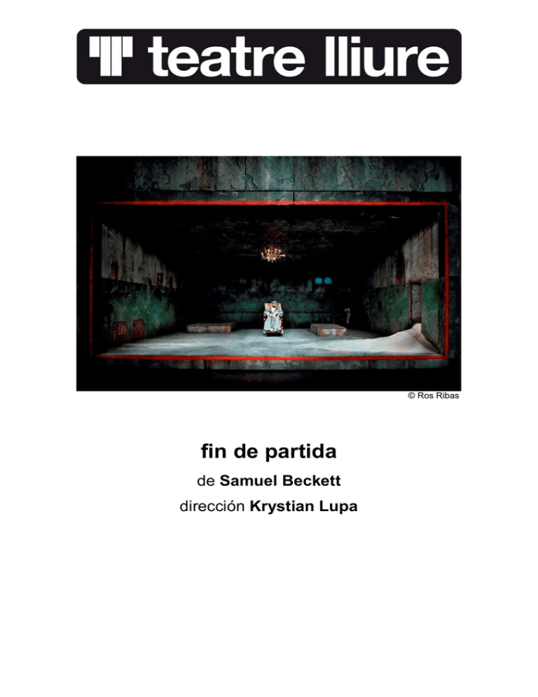 fin de partida - Teatre Lliure