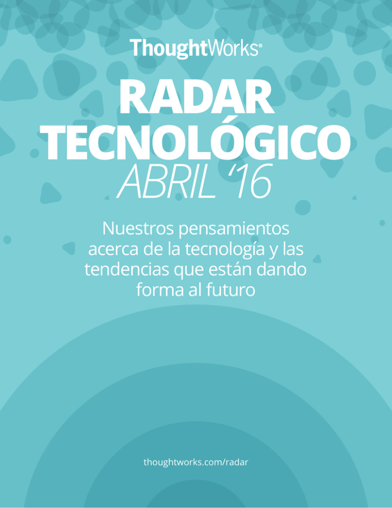 el radar - ThoughtWorks