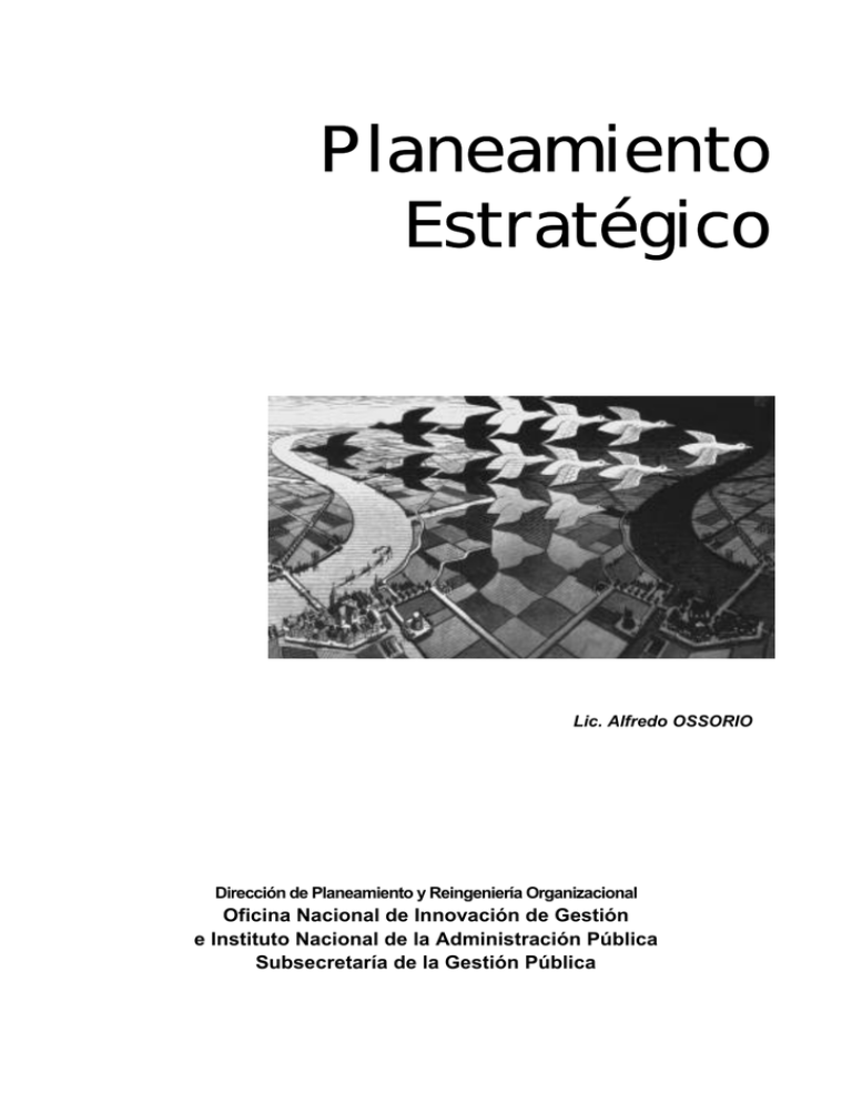 Planeamiento Estratégico - INAP