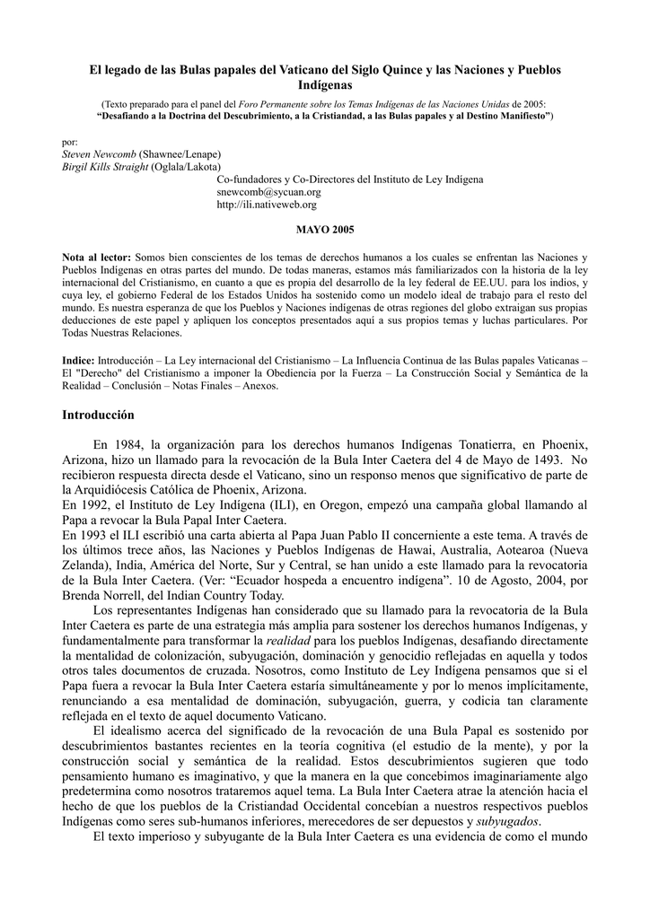 El legado de las Bulas papales del Vaticano del Siglo