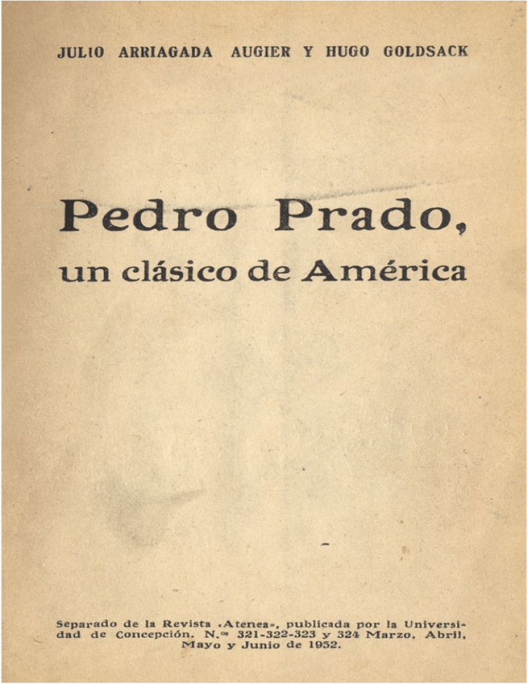 Pedro Prado - Memoria Chilena