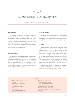 Balanitis y balanopostitis