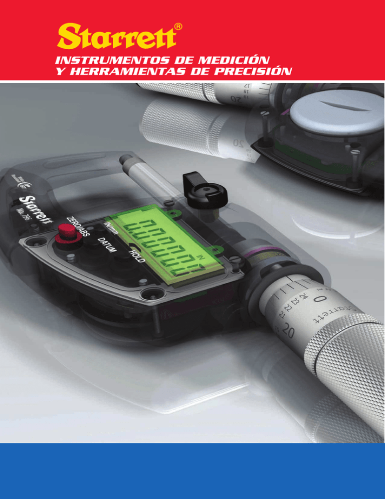 INSTRUMENTOS DE MEDICIÓN Y HERRAMIENTAS DE PRECISIÓN