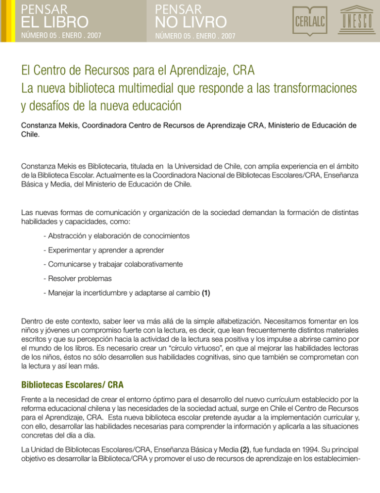 Centro de Recursos de Aprendizaje