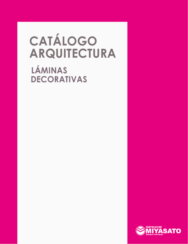 catálogo láminas decorativas