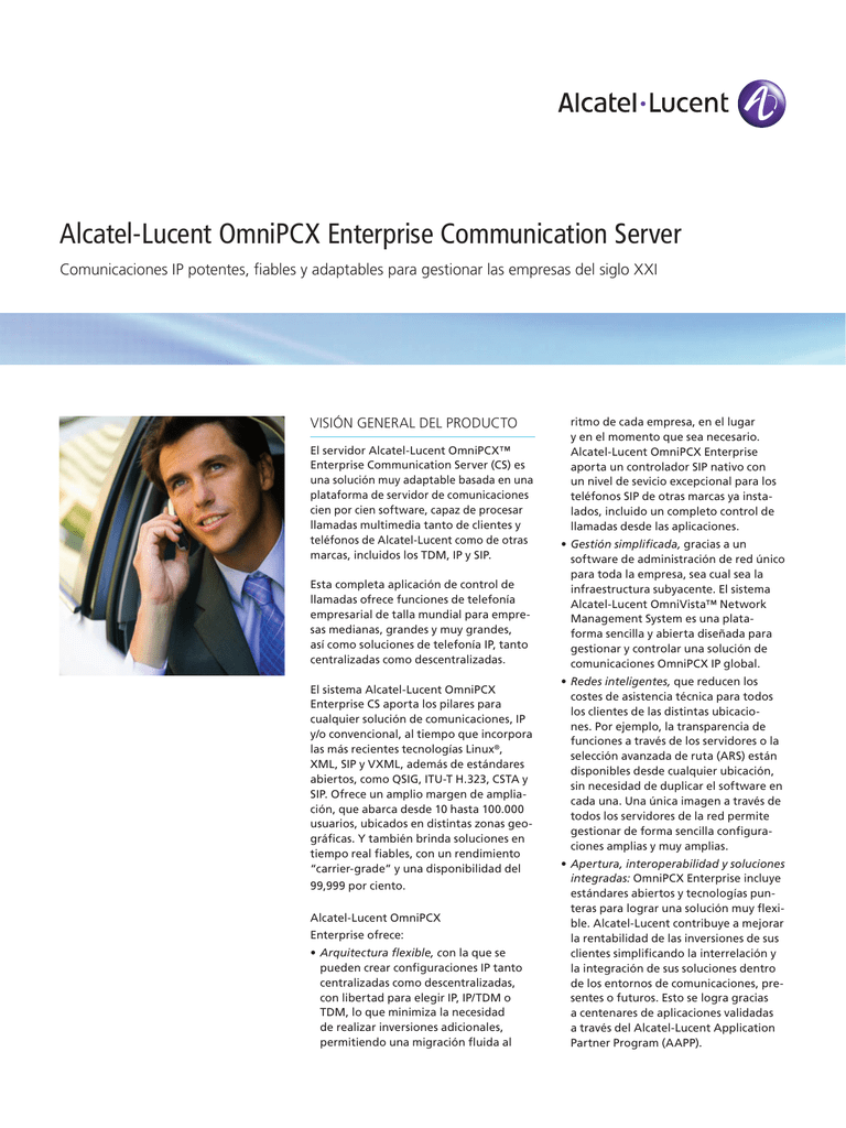 Alcatel-Lucent OmniPCX Enterprise Communication Server