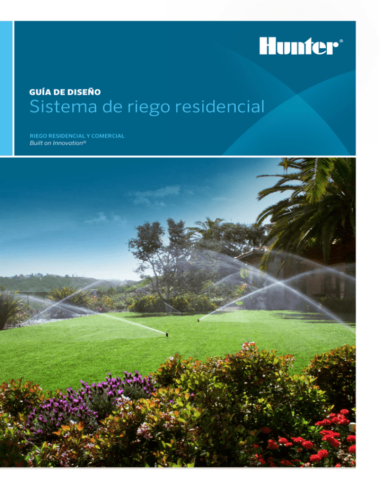Sistema de riego residencial