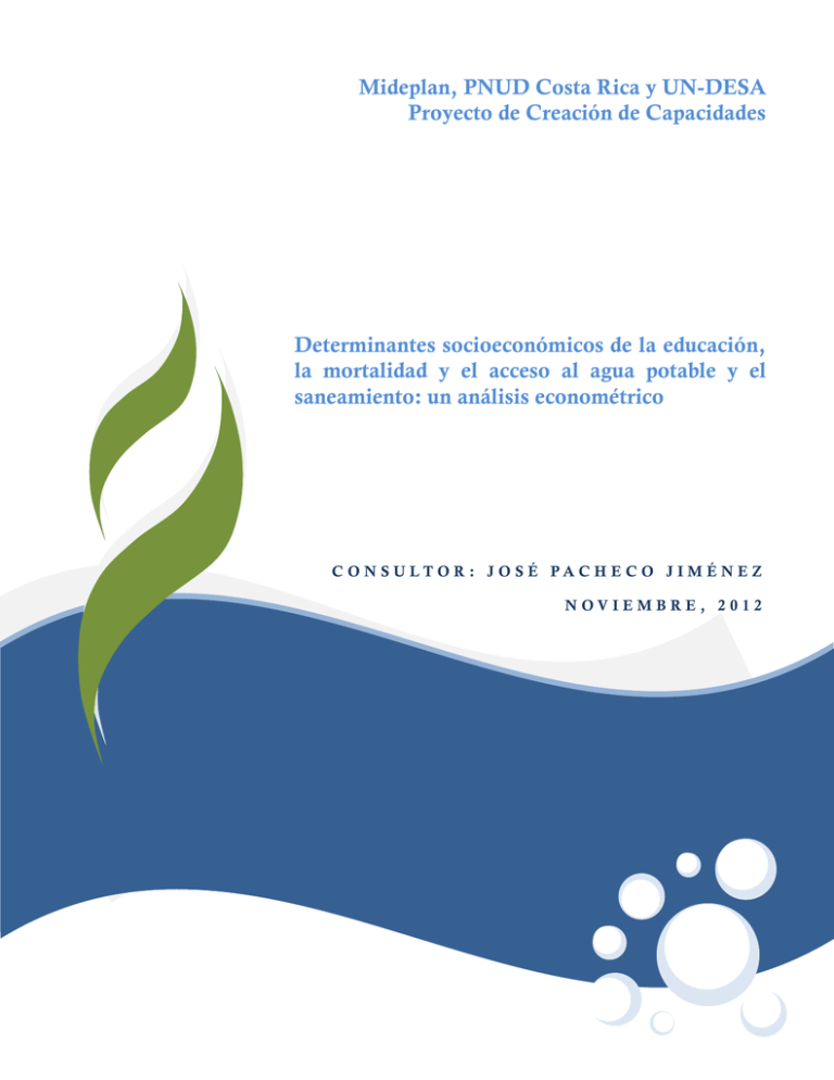 Mideplan, PNUD Costa Rica y UN-DESA