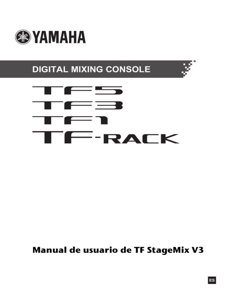 TF StageMix V3 User`s Guide