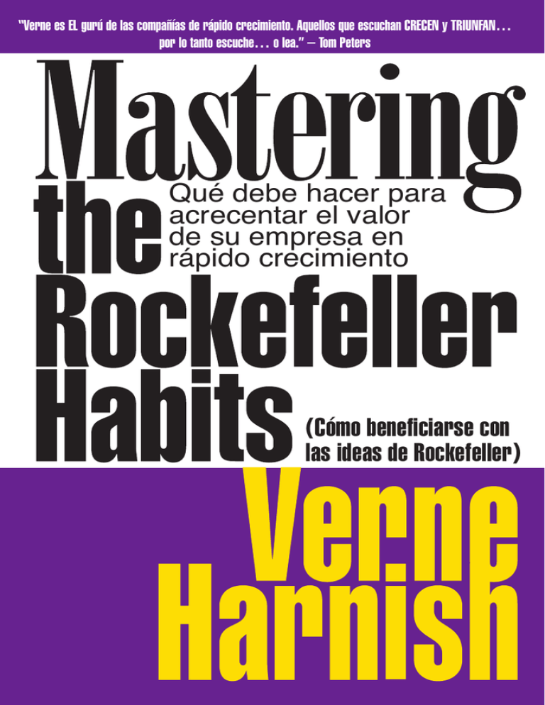 Dominando los habitos Rockefeller